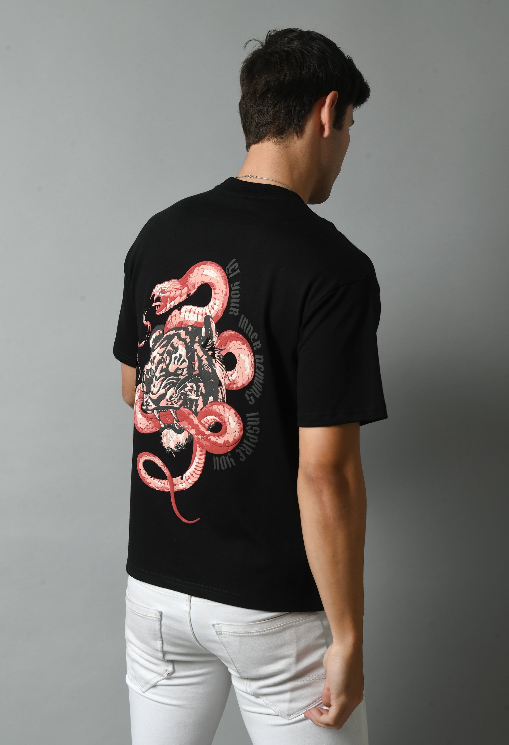 Black Inner Demon Unisex T-Shirt – college casuals
